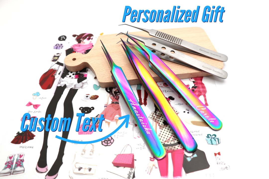 Personalized Stickers Tweezers for Scrapbooking, Custom Craft Tweezers ...