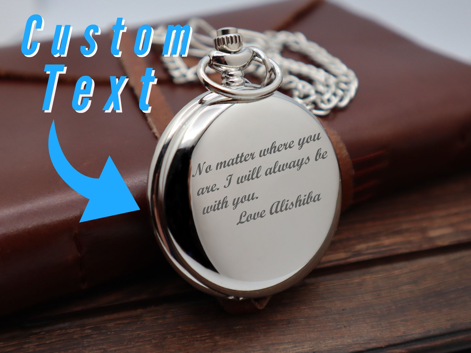 Pocket Watch Personalized Engraved Pocket Watch Custom - Etsy Canada