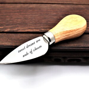 Personalized Charcuterie Knife Set With Engraved Cheese Board, Custom ...