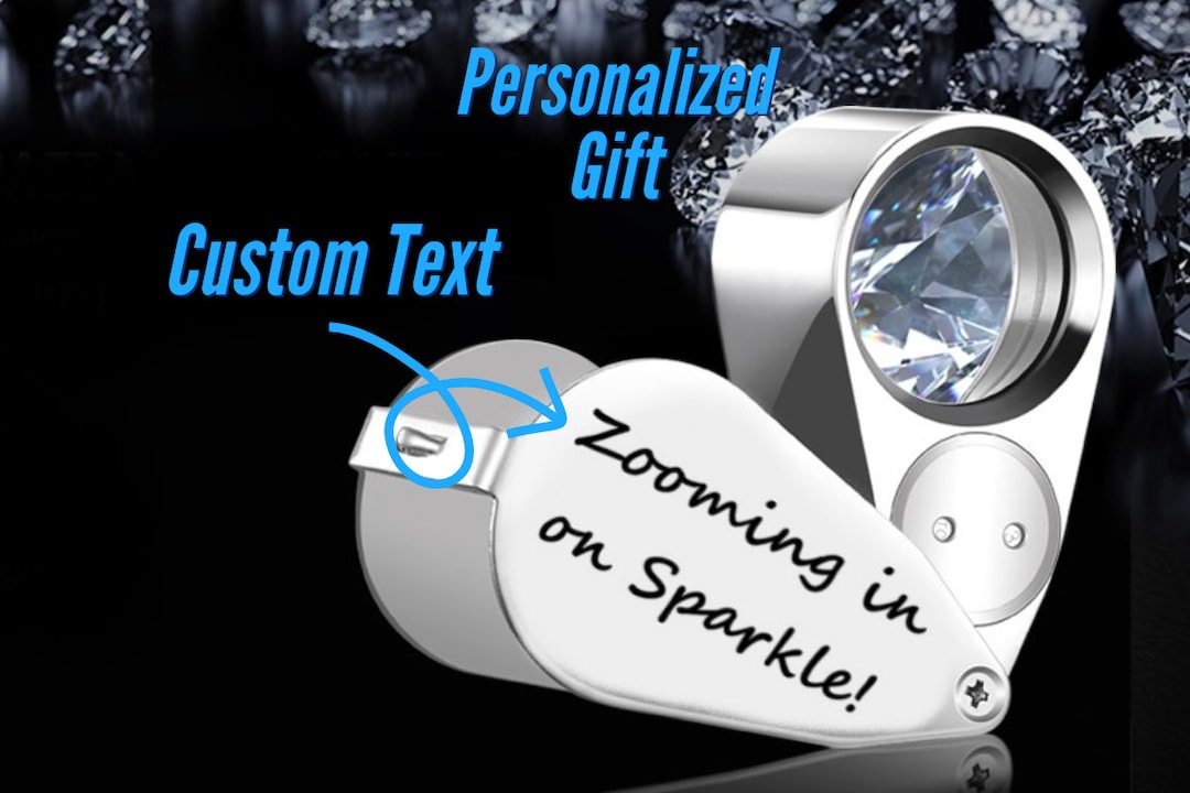 Personalized Jewelers Magnifying Loupe, Custom Watchmakers Loupe ...
