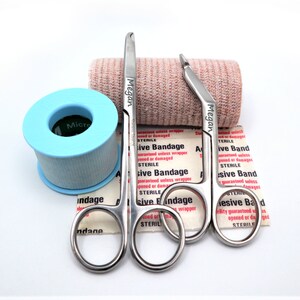 Personalized Bandage Scissors Set of 2 With Suture Scissors Engraved ...