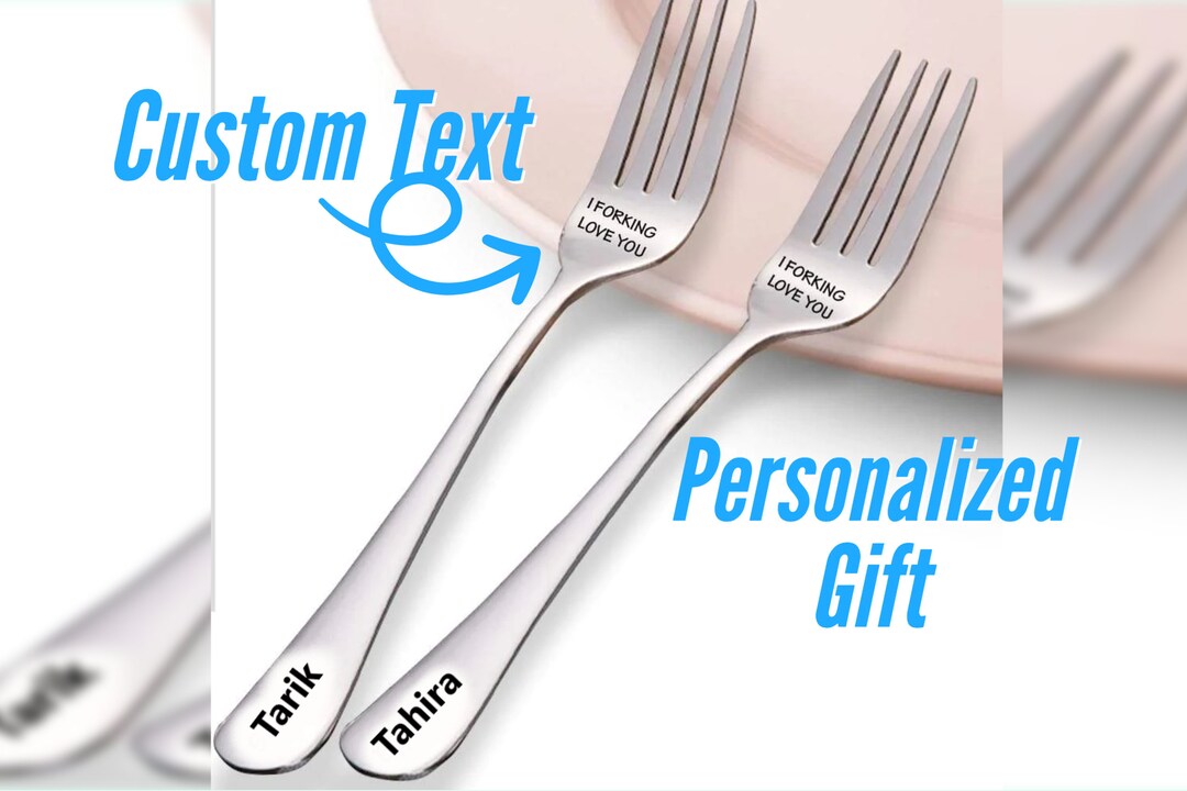 Personalized Silverware Fork and Spoon Gifts for Any Occasion, Custom ...