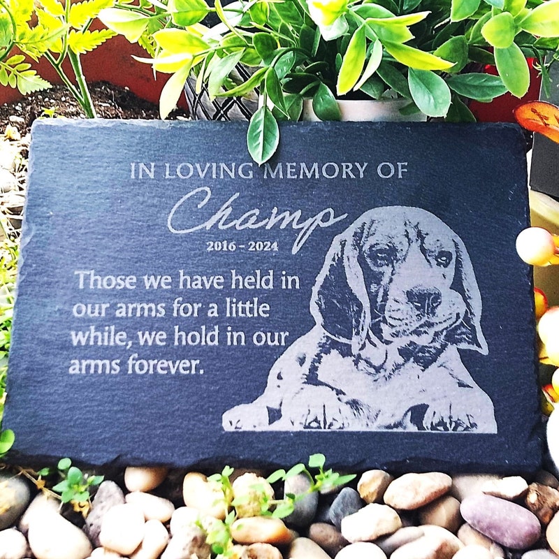 Dog Memorial Plaque - Etsy