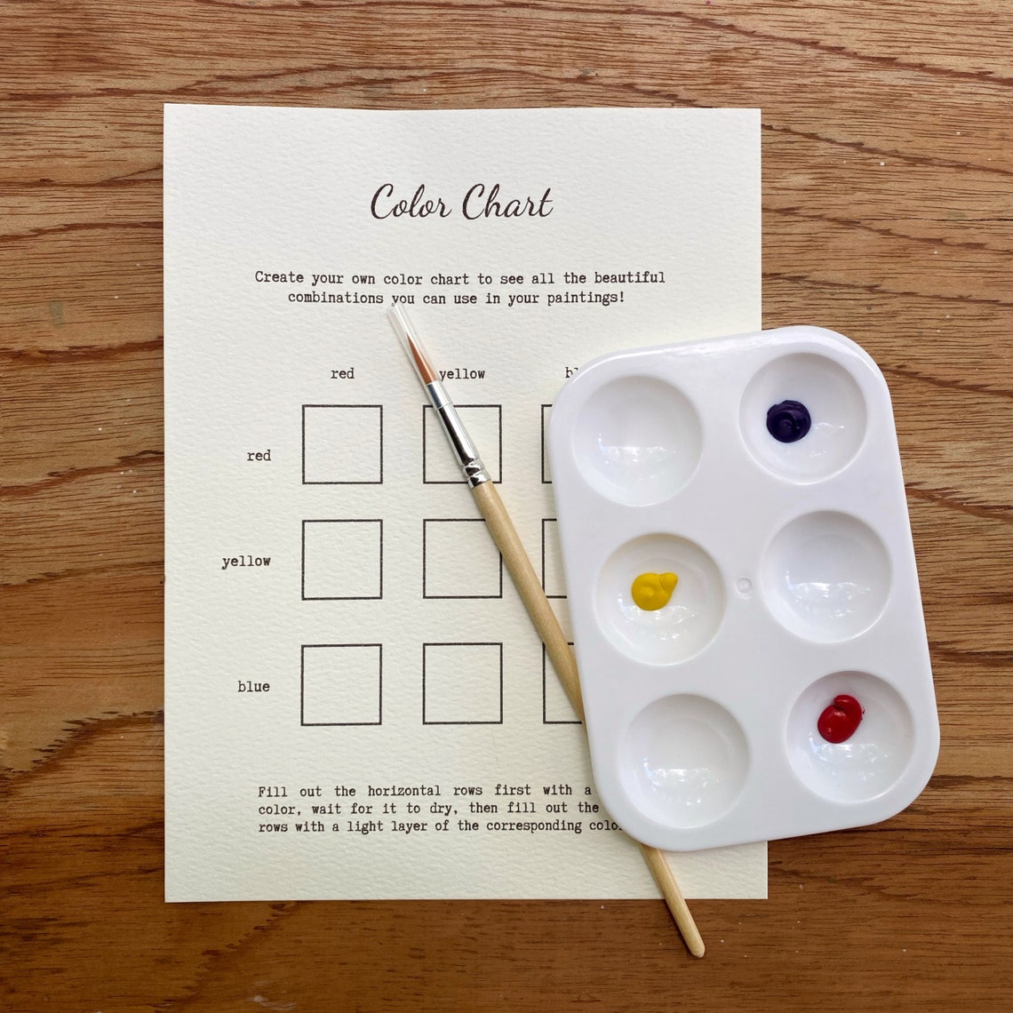 Moths Watercolor Kit, Beginner Watercolor, DIY Kit Watercolor, Paint ...