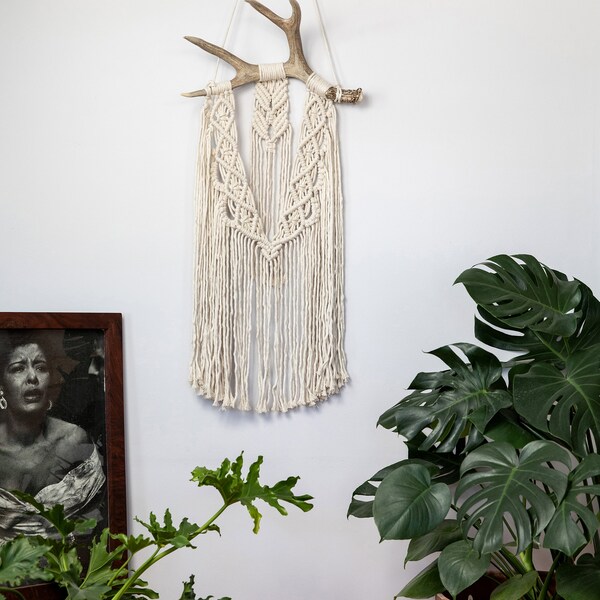 Deer Antler Macrame - Etsy