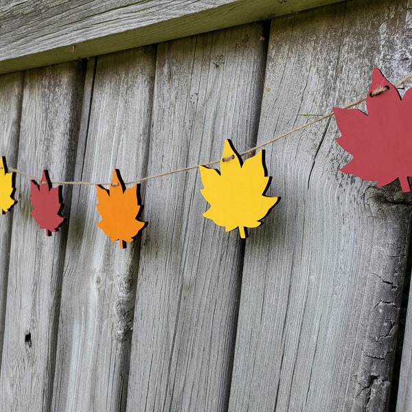 Leaf Garland - Etsy