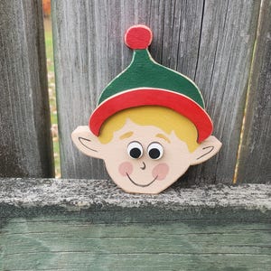 Christmas Shelf Sitters, Rustic Santa Decor, Cute Elf Decor, Reindeer ...