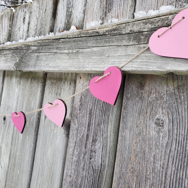 Heart Garland - Etsy
