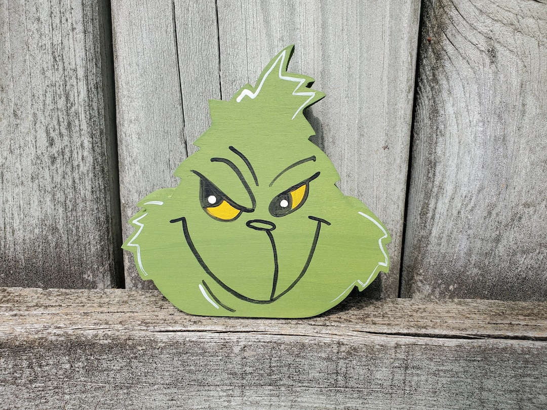 Grinch Christmas, Wood Grinch, Grinch Decor, Merry Grinchmas Decor ...