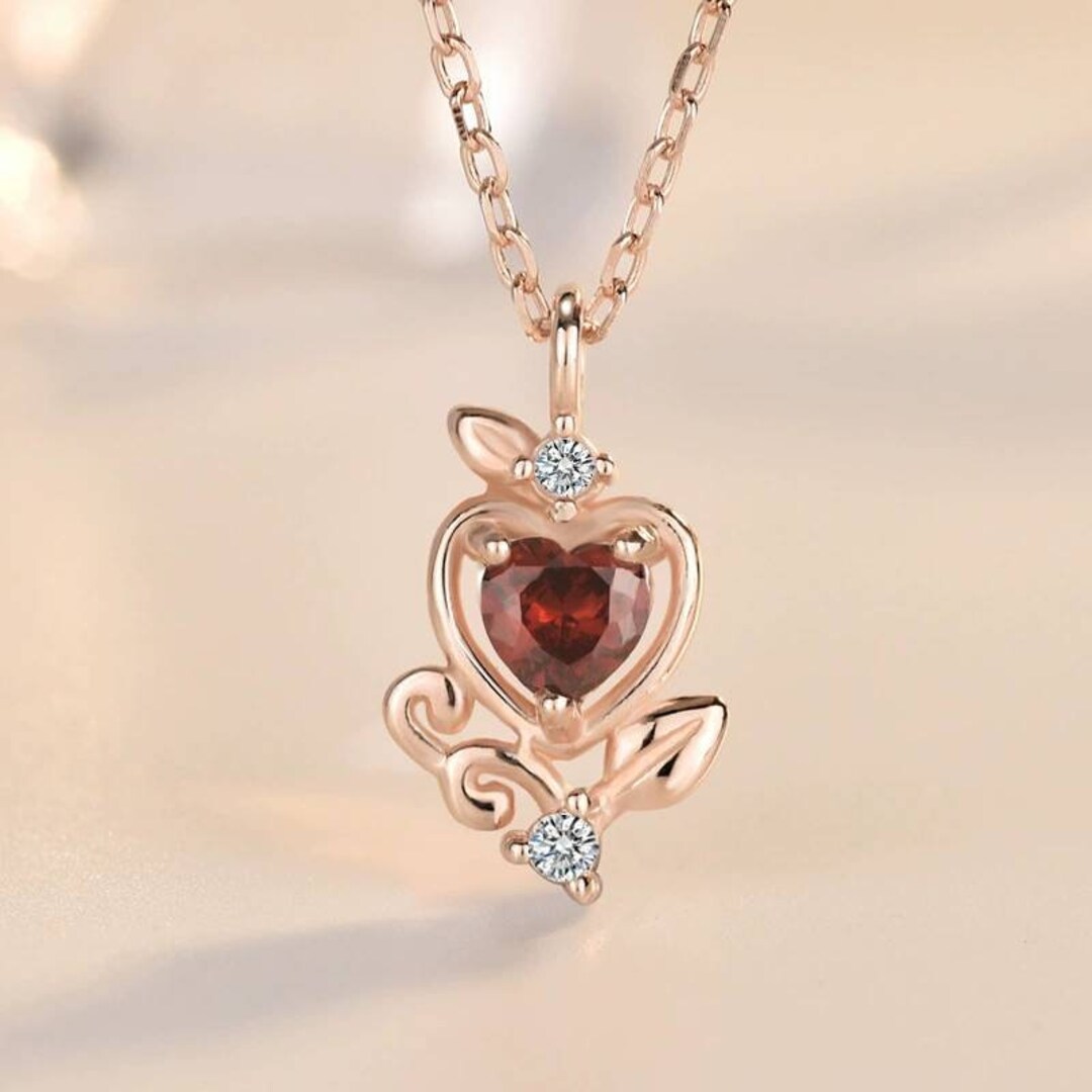 Disney Princess Charm Necklace Rose Gold Plated on Silver - Etsy