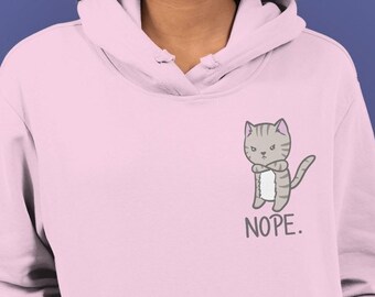Grumpy Cat Hoodie - Etsy