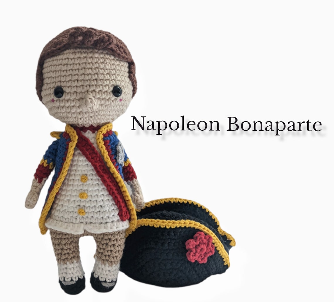 Napoleon Bonaparte Crochet Doll Pattern French Revolution - Etsy