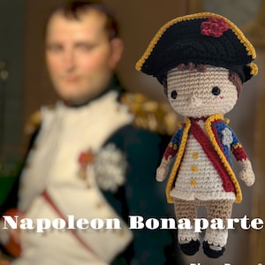 Napoleon Bonaparte Crochet Doll Pattern, French Revolution, Military ...