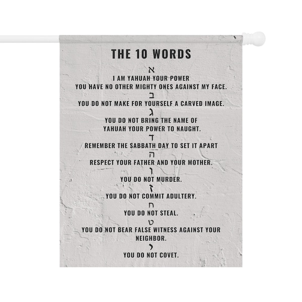 Ten Commandments - Etsy