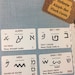 Hebrew Aleph Bet Flash Cards With Ancient Pictograph, Paleo & Modern ...