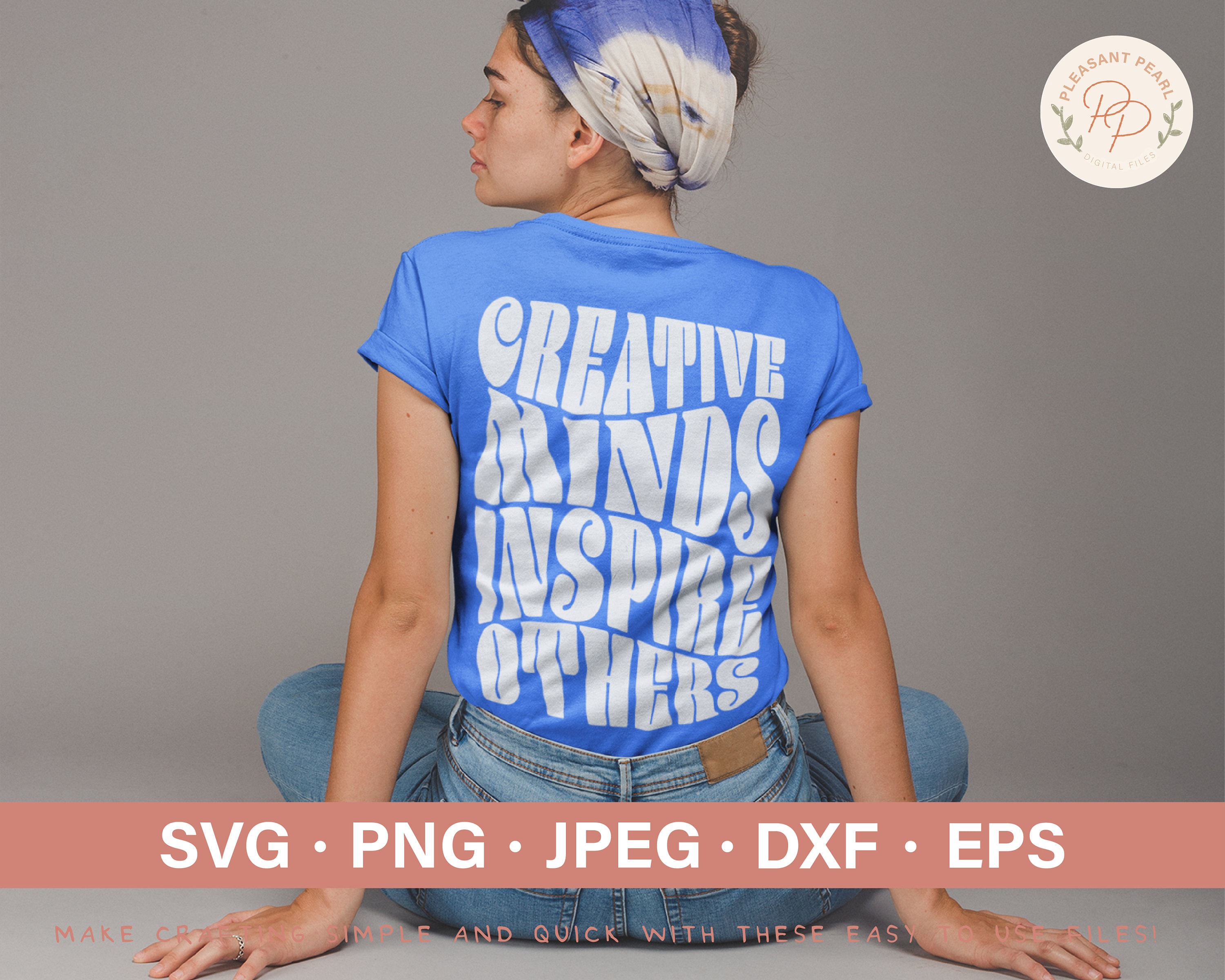 Creative Minds Inspire Others // SVG DXF PNG and More // - Etsy