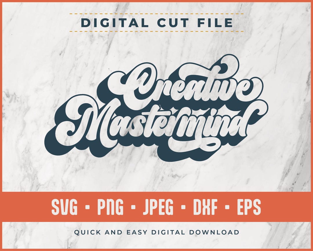 Creative Mastermind // SVG, DXF, PNG, and More // Silhouette Cameo and ...