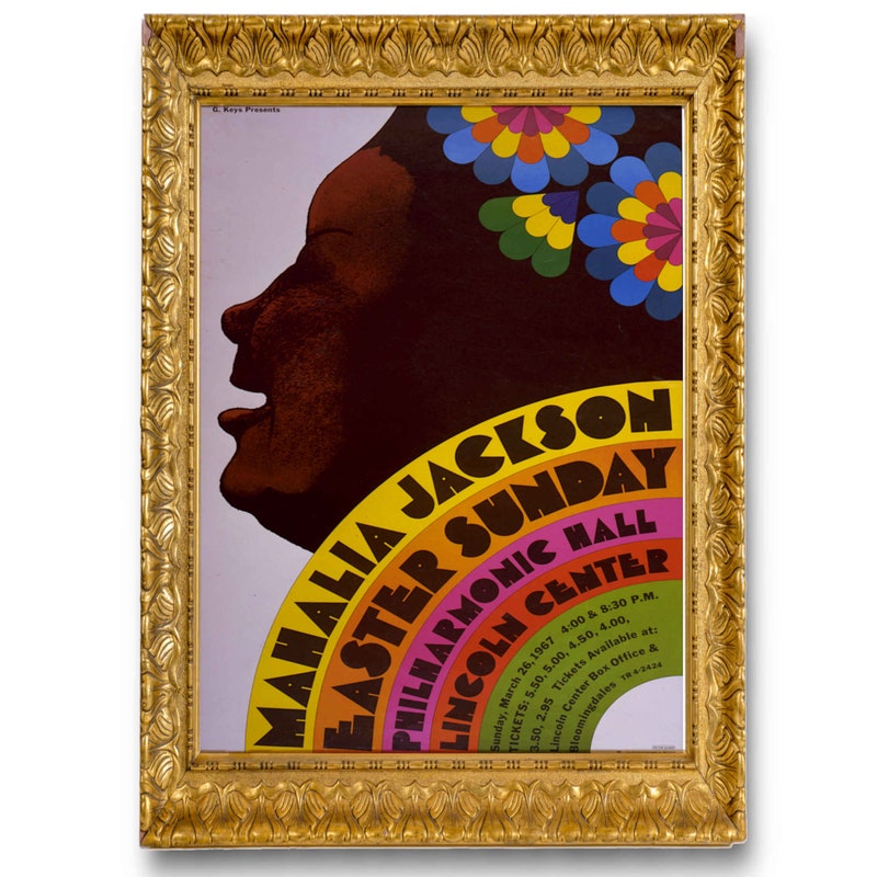 60s Concert Poster - Etsy