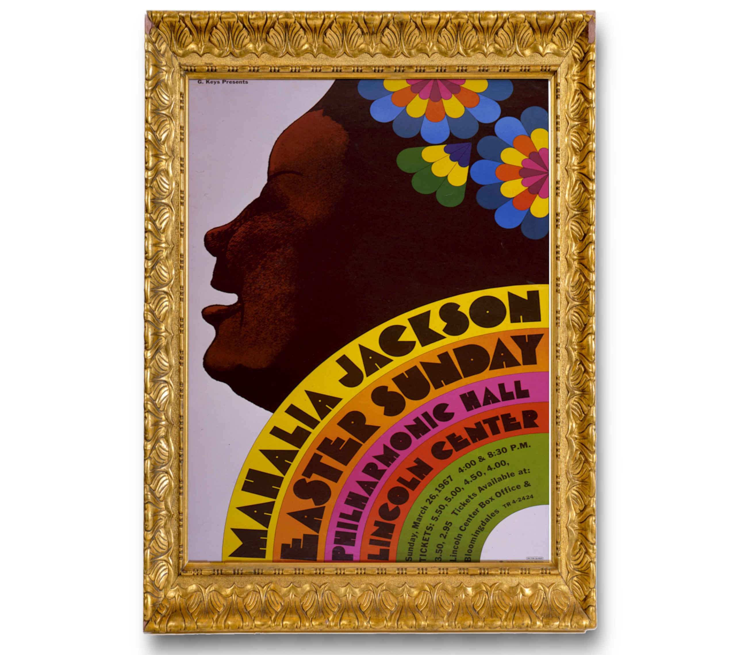 Mahalia Jackson Easter Concert Poster: Vintage 1960s Art (digital ...