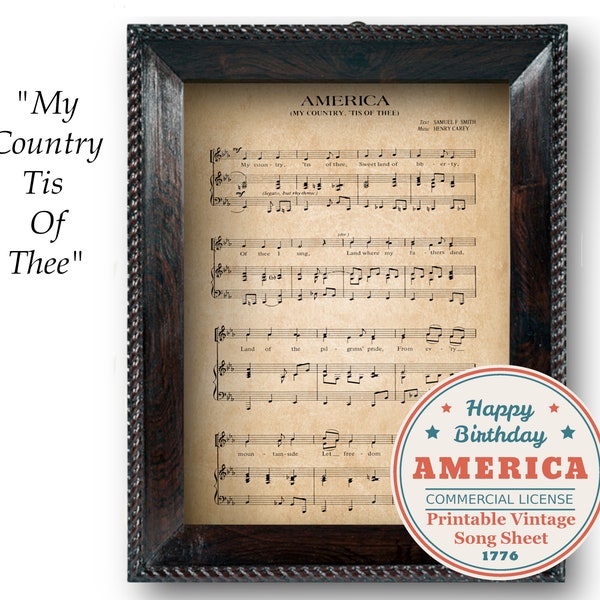 Patriotic Sheet Music - Etsy