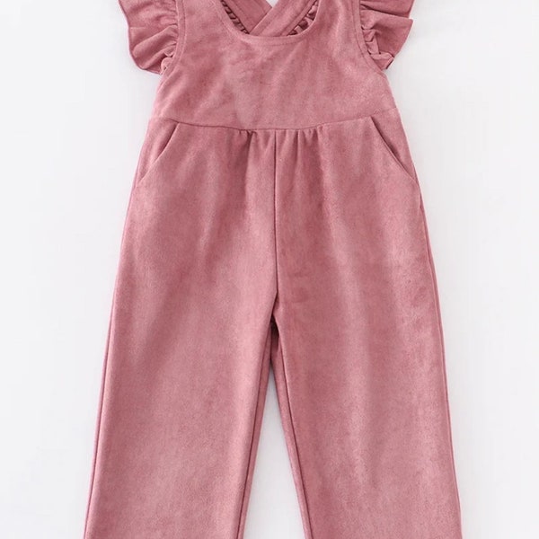 Ruffle Overalls - Etsy
