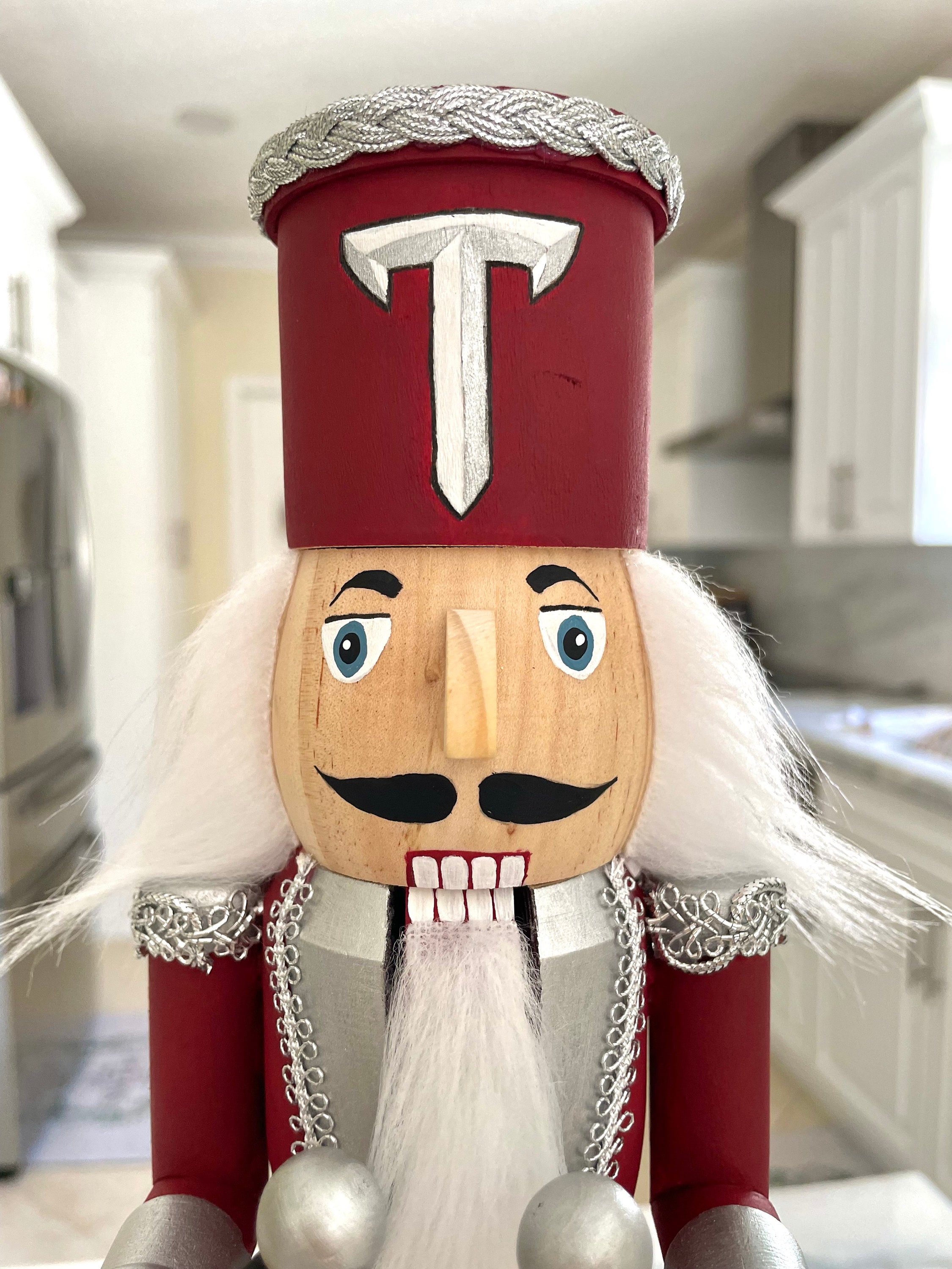Hand Painted College Themed Nutcrackers Christmas Decor - Etsy