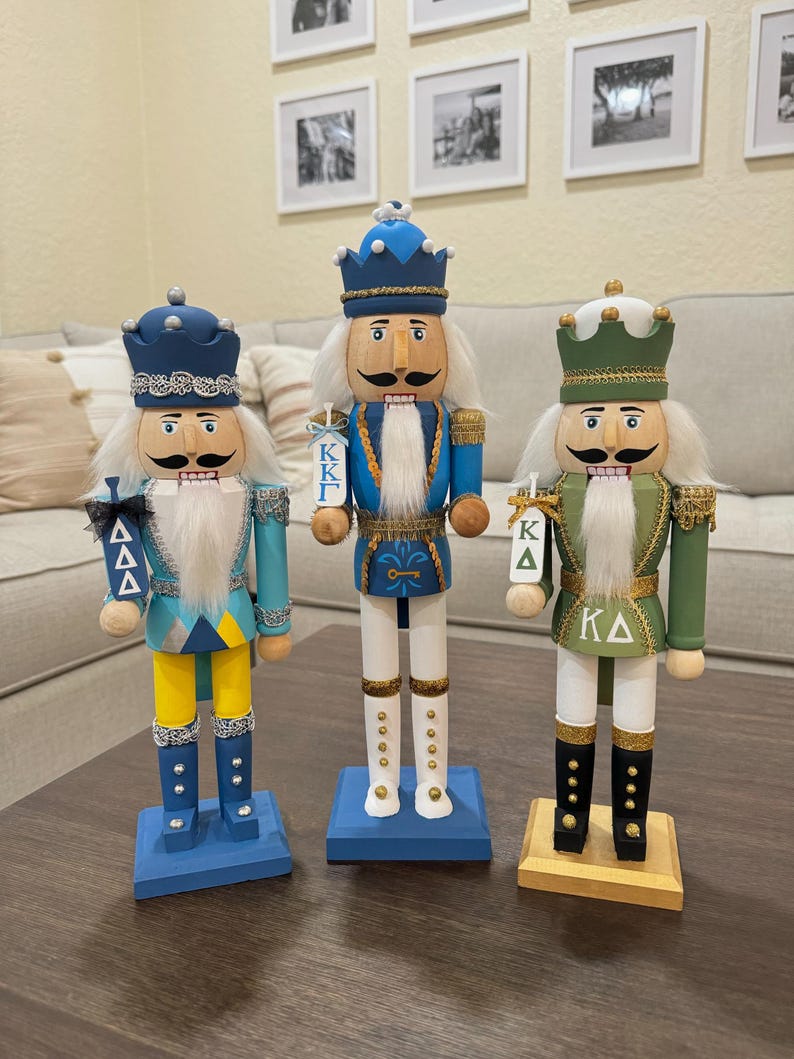 Hand Painted Sorority Themed Nutcrackers — Christmas Nutcracker ...