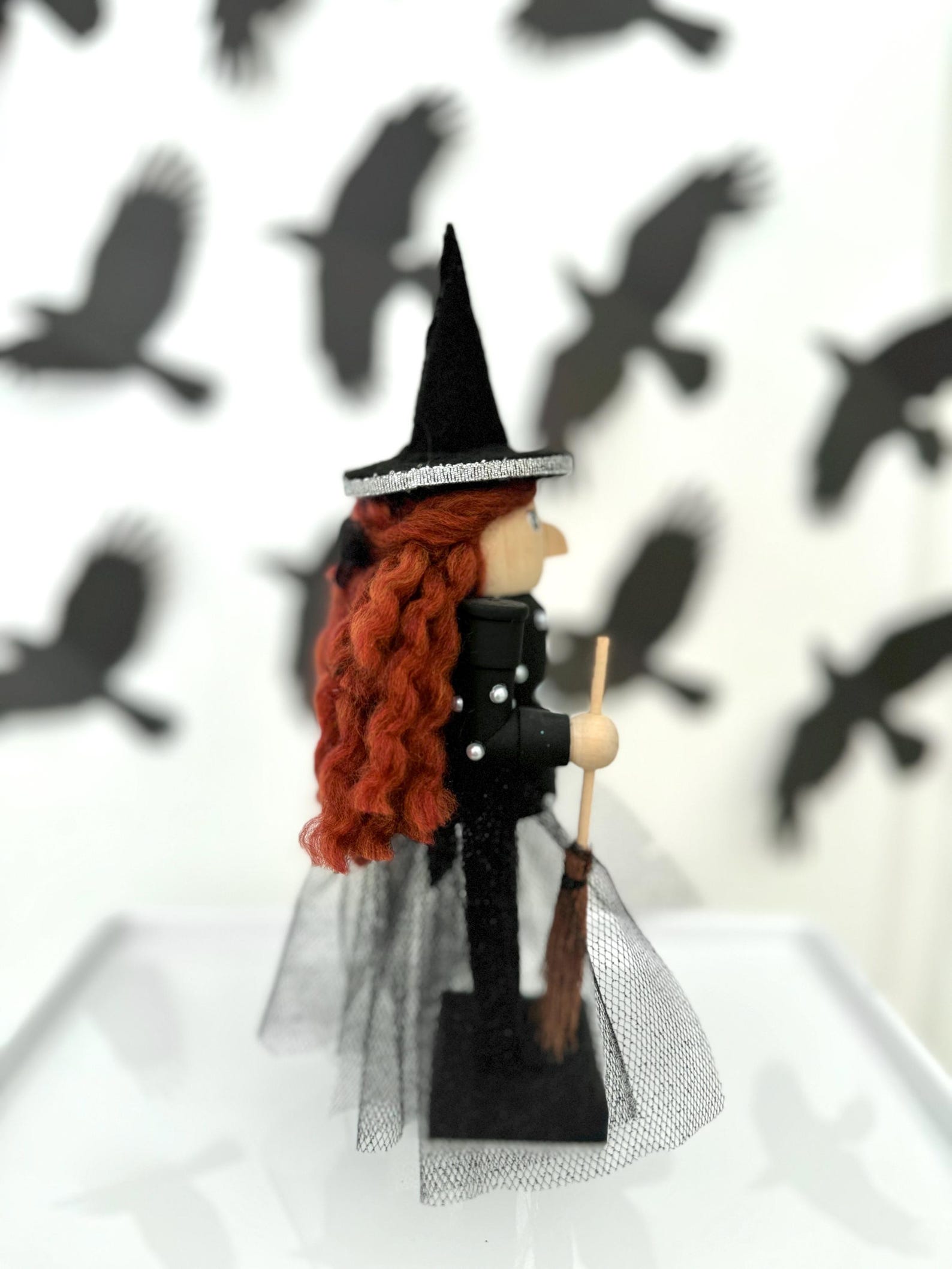 Halloween Witch Nutcracker — Hand Painted Halloween Nutcracker ...