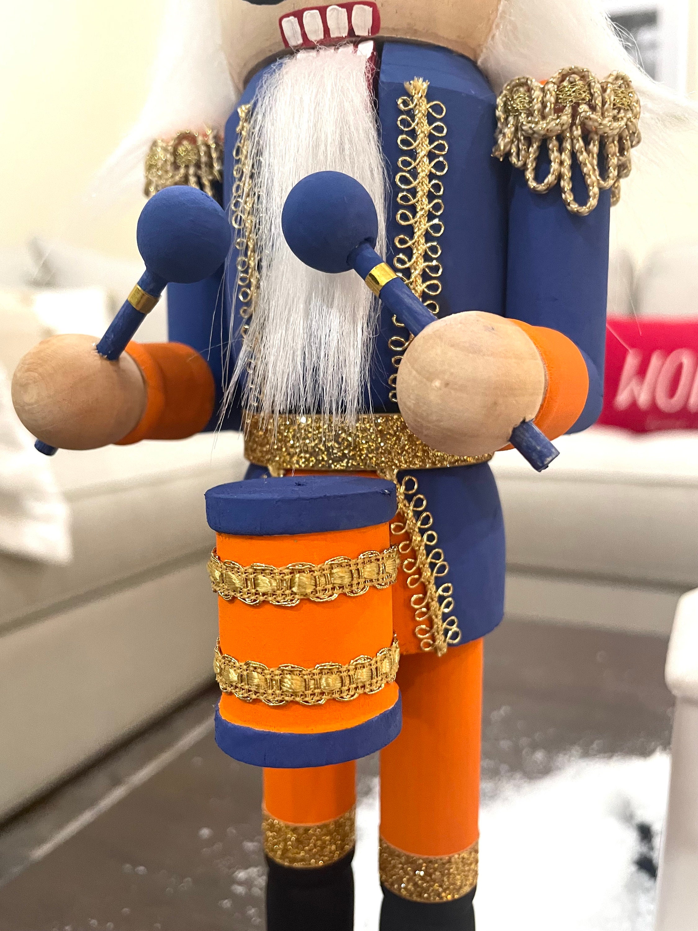 Hand-painted College Themed Nutcrackers Christmas Decor - Etsy