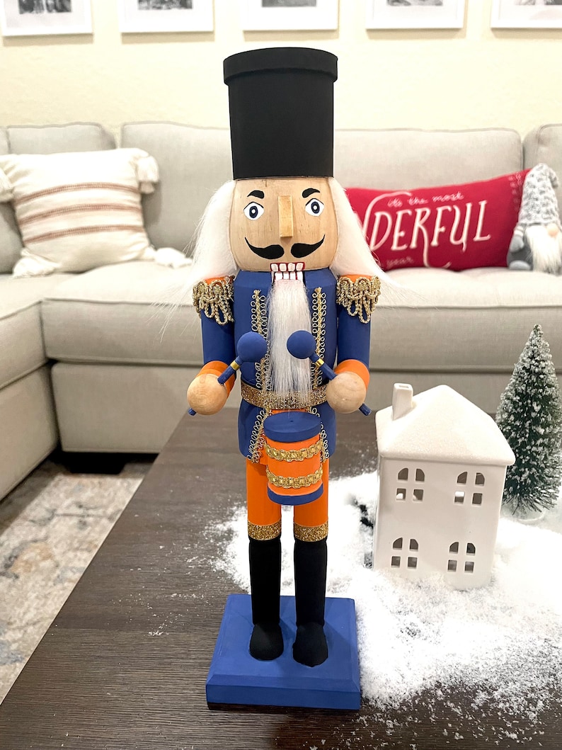 Hand-painted College Themed Nutcrackers Christmas Decor - Etsy