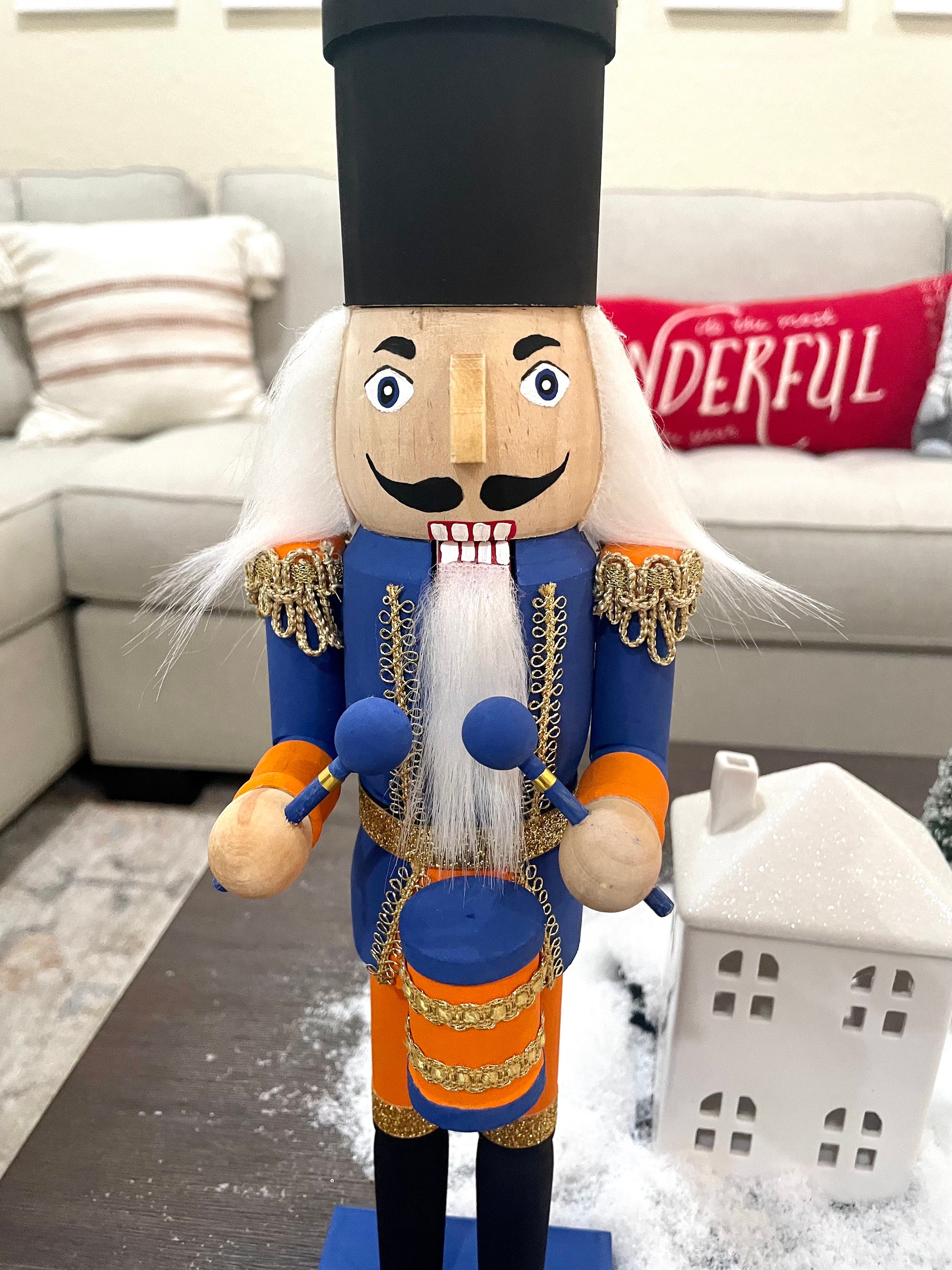 Hand-painted College Themed Nutcrackers Christmas Decor - Etsy