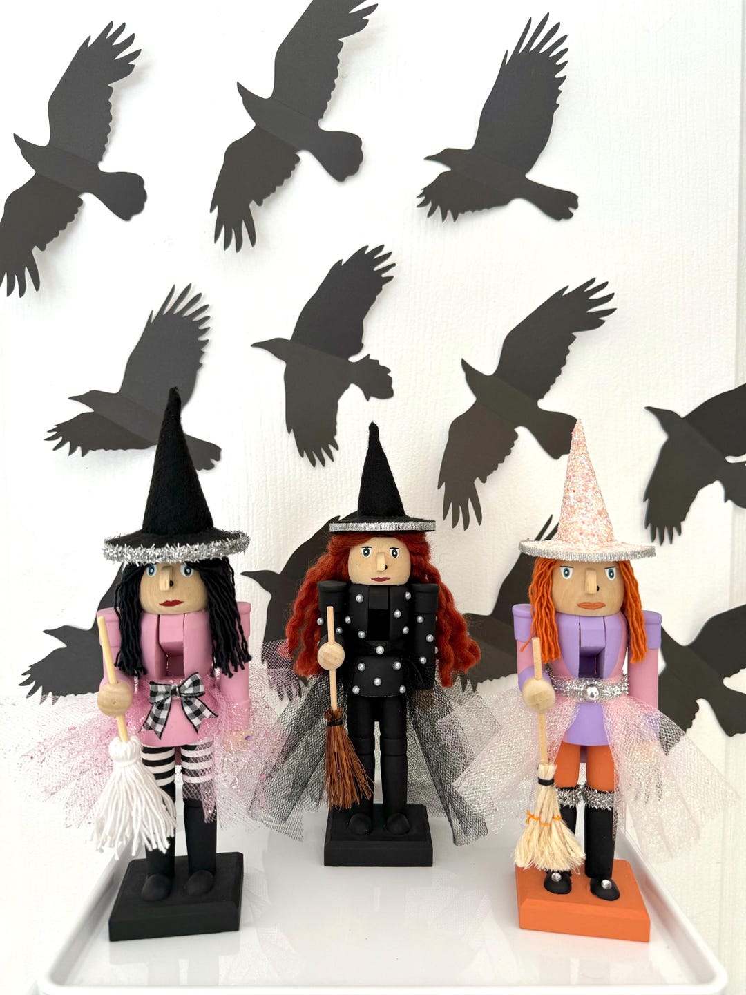 Halloween Witch Nutcracker — Hand Painted Halloween Nutcracker ...