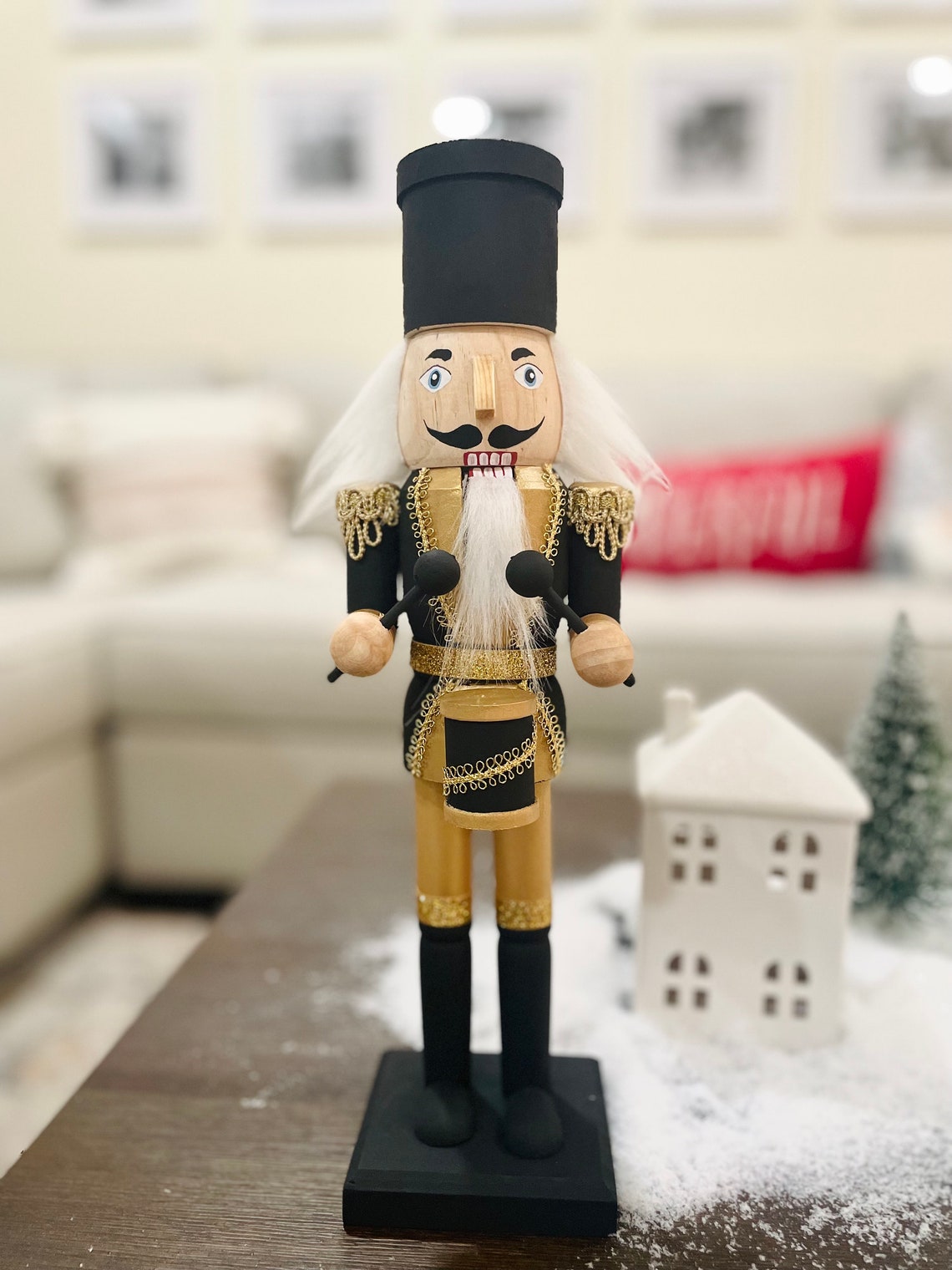 Hand Painted College Themed Nutcrackers Christmas Decor - Etsy