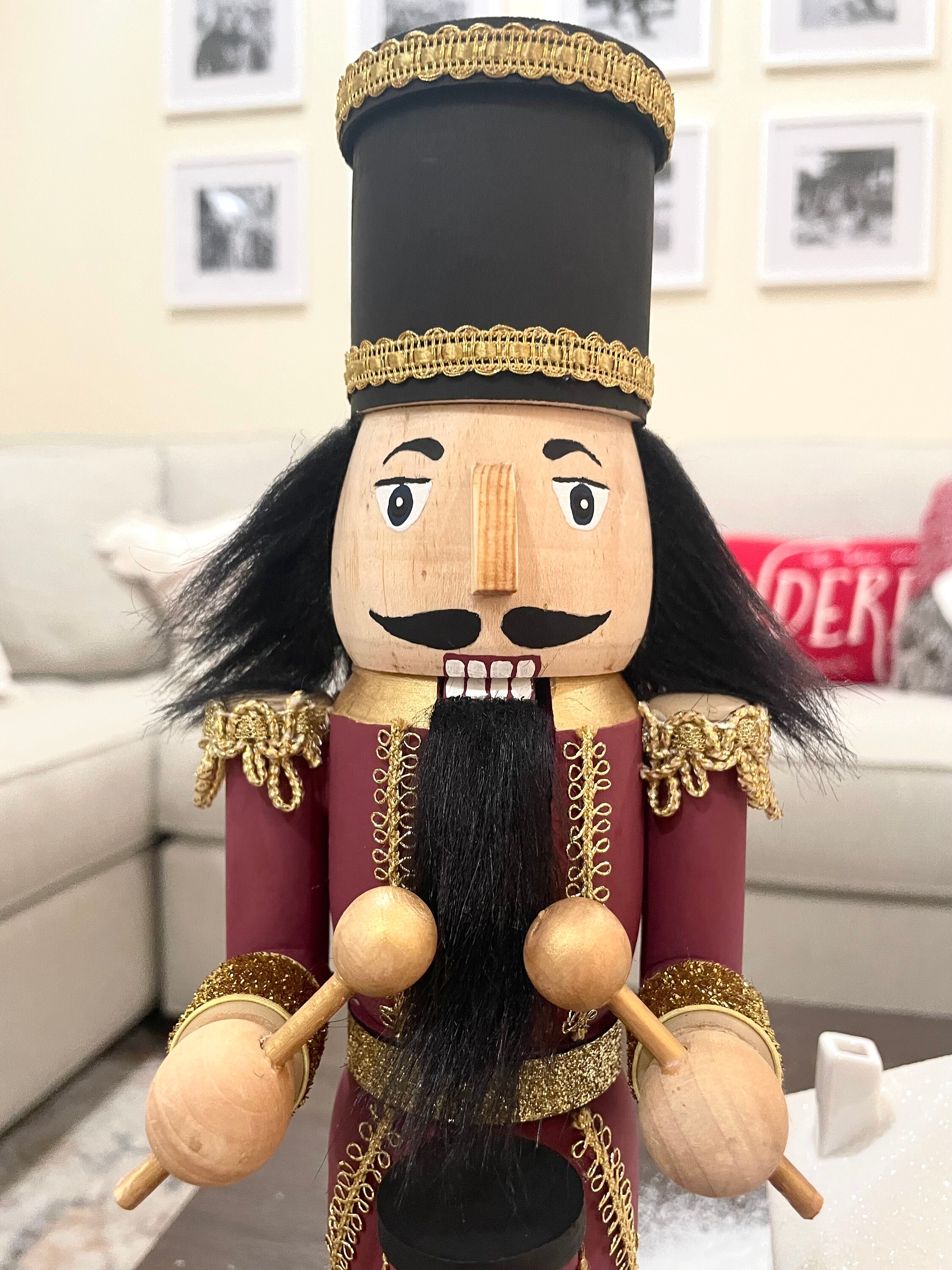 Hand-painted College Themed Nutcrackers Christmas Decor - Etsy