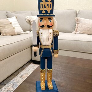 Hand Painted College Themed Nutcrackers -- Christmas Decor - Etsy