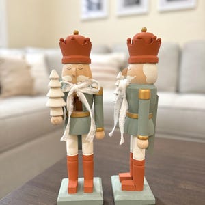 Hand Painted Wooden Nutcracker -- Christmas Decor - Etsy
