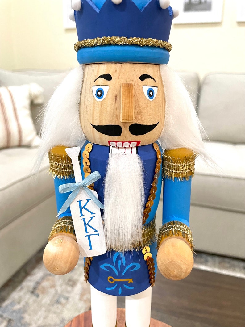Hand Painted Sorority Themed Nutcrackers Christmas Nutcracker Christmas Decor Customizable - Etsy