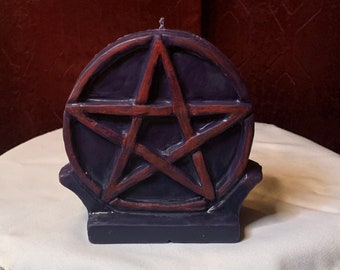 Pentagram Candle - Etsy