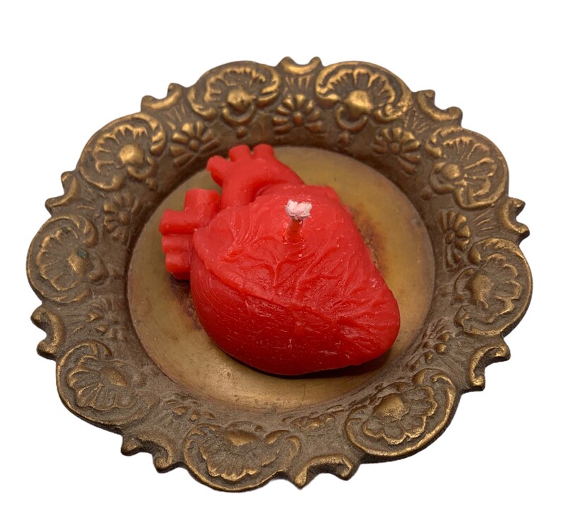 Mini Anatomical Heart Candle - Etsy