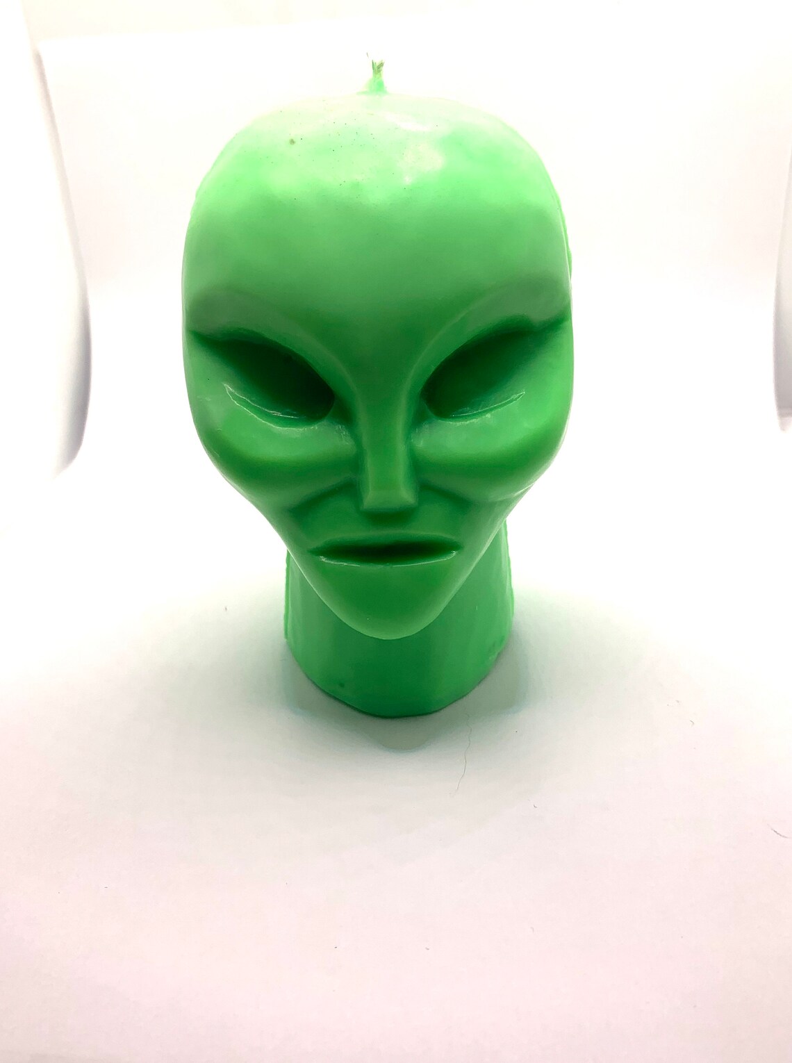 Alien head scented candle | Etsy