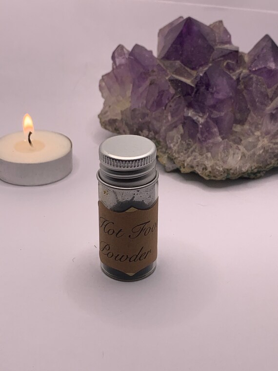 Small bottle of Hot foot Powder banishment powder hexing | Etsy