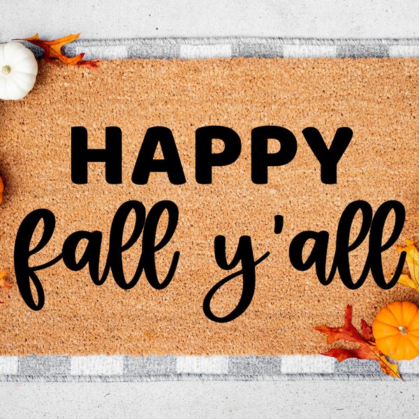 Fall Doormat - Etsy