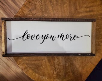 Rustic Love Sign | Etsy