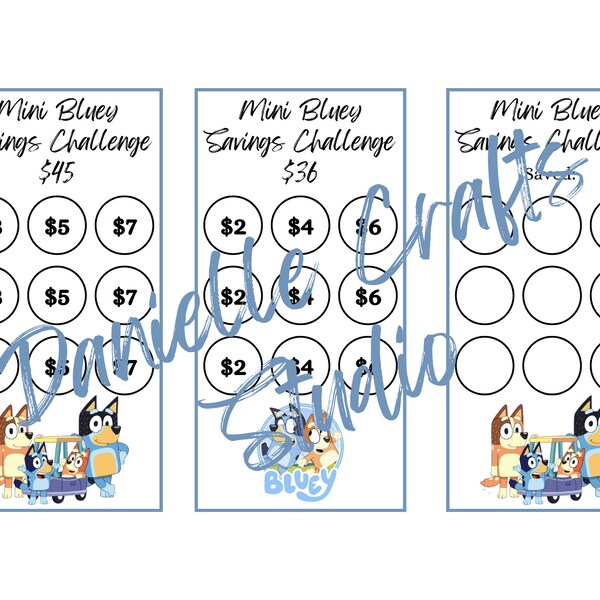 Bluey Money Envelopes - Etsy