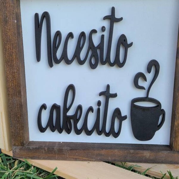 Cafecito Sign - Etsy