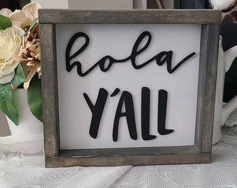 Spanglish Sign - Etsy