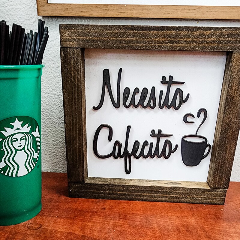 Cafecito Sign - Etsy
