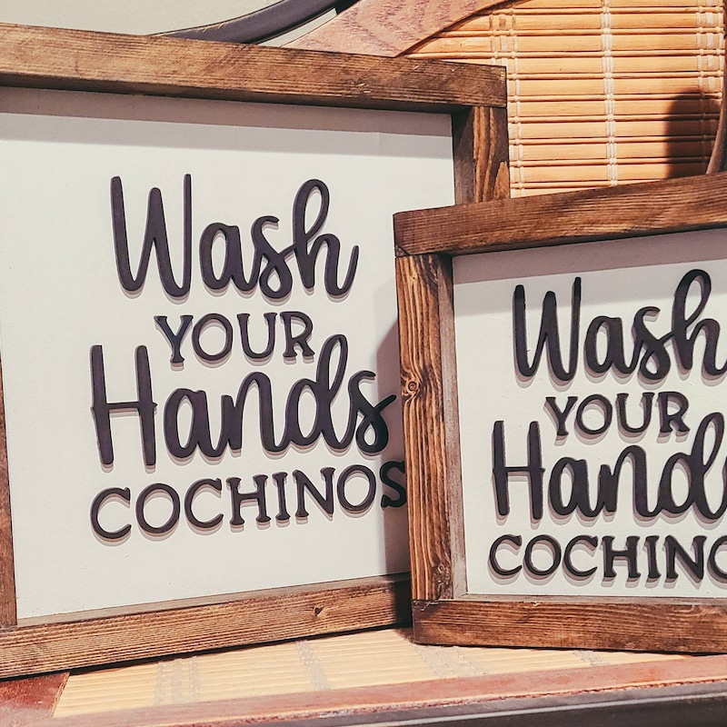 Wash Letters - Etsy
