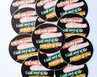 Goodness of God Sticker - Etsy