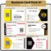 24 Full Color Business Card Printing With FREE Custom Design & - Etsy